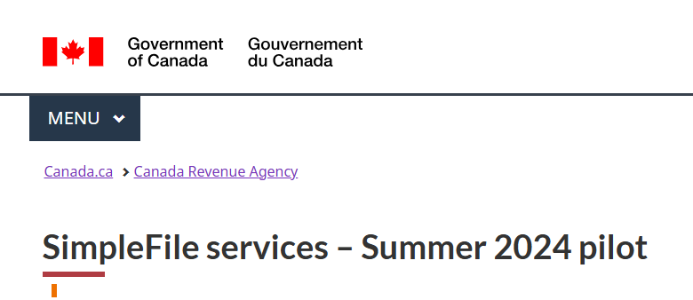 Is the CRA SimpleFile Legit or a Scam? Emails from CRA about SimpleFile?